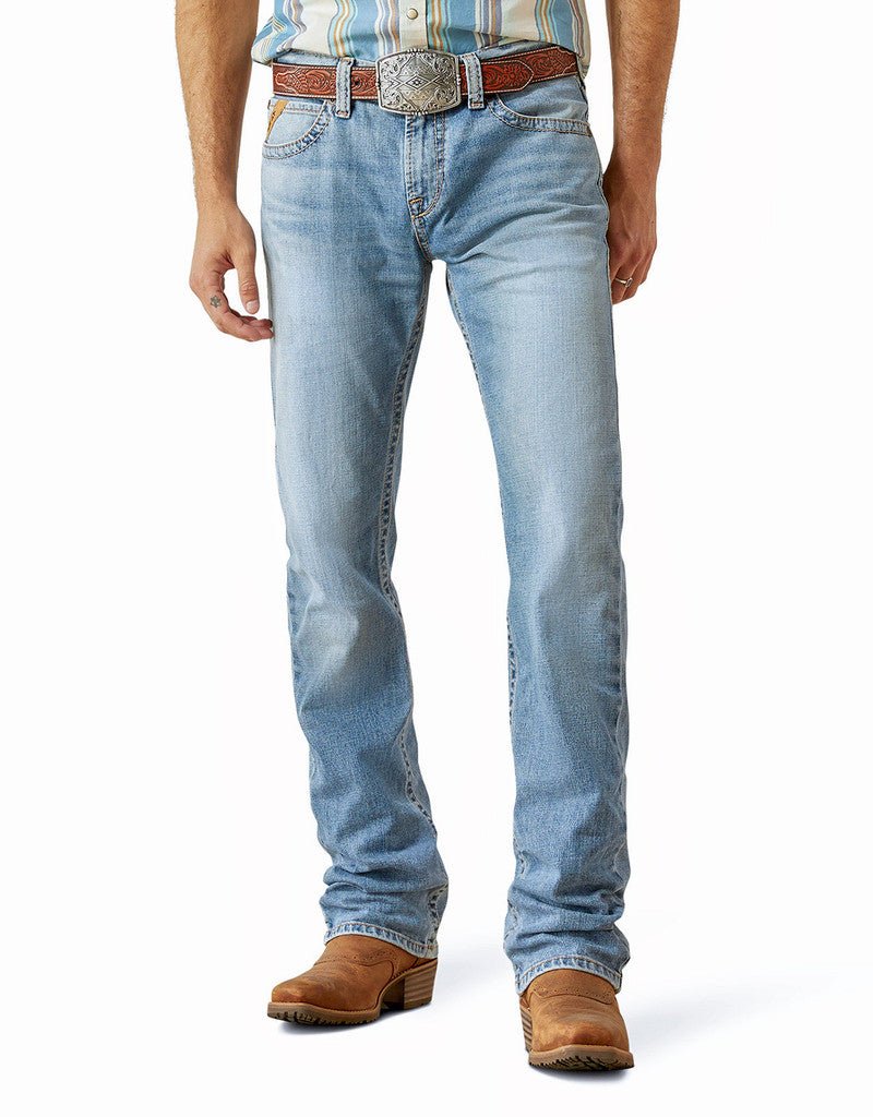 ARIAT M7 SLIM STRETCH LOW RISE SLIM FIT STRAIGHT LEG JEAN – Patton's