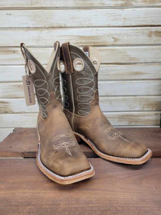 PATTON'S EXCLUSIVE ANDERSON BEAN "THE DAVID" GOLDEN HILLBILLY BOOTS ...